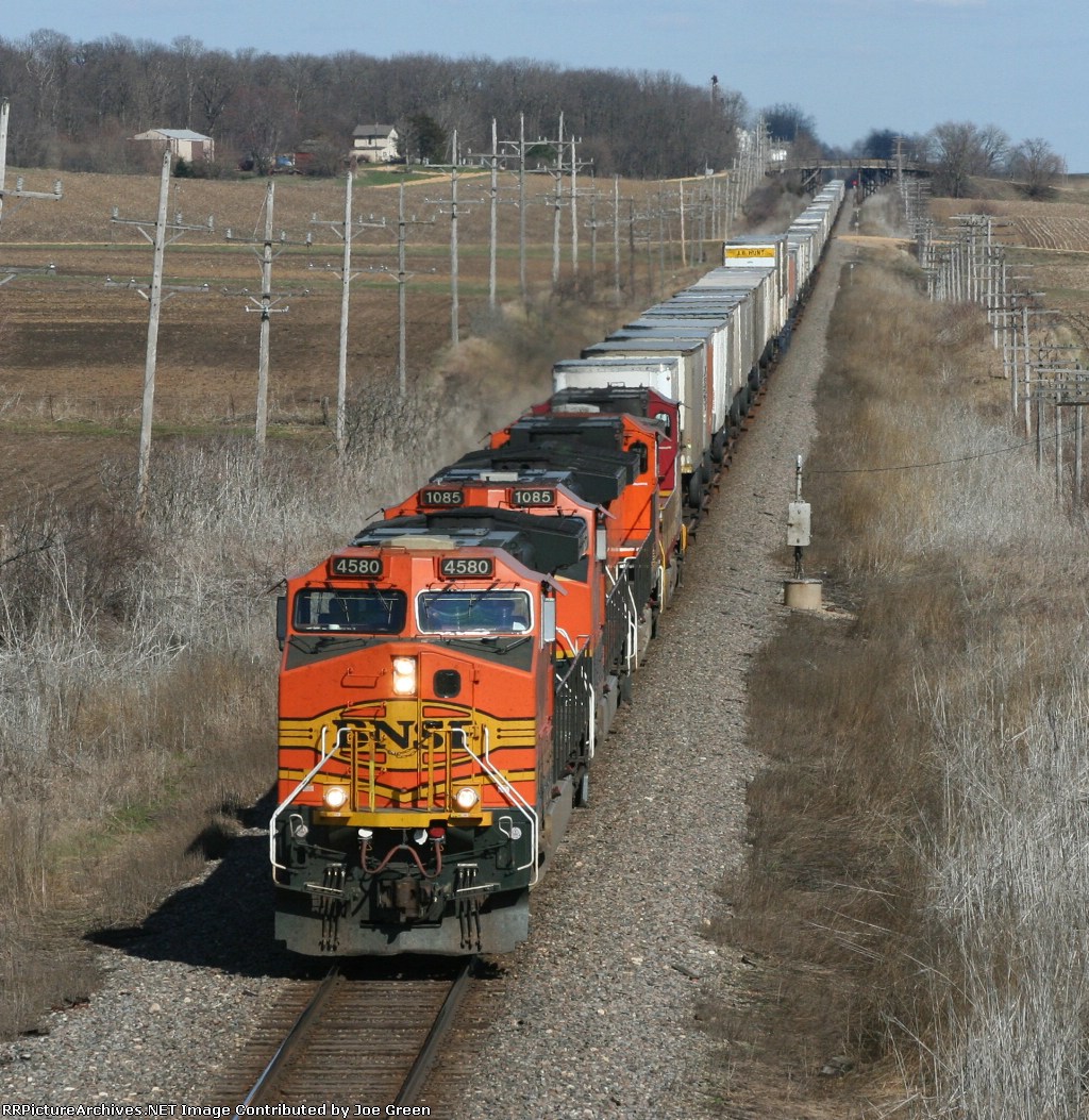 BNSF 4580